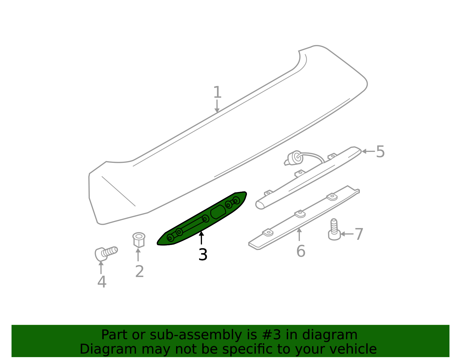2011-2015 Nissan Mount Bracket 96042-1VK0A | Parts for Nissans