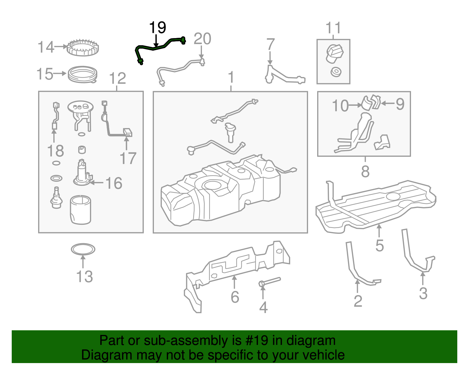 77209-0C120 - Fuel Hose - 2008-2019 Toyota | Nucar Toyota Parts