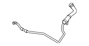 17127619255 - 2012-2018 BMW Upper Hose (17-12-7-619-255) | BMW of South ...