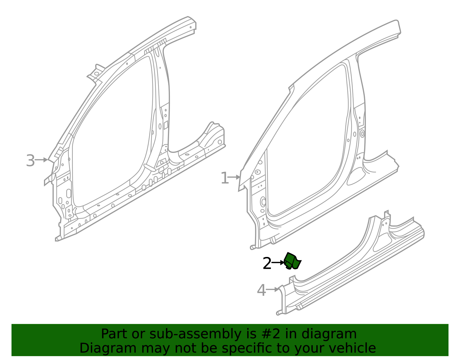 2018-2022 Hyundai Accent Aperture Panel Bracket 71127-F9000 | MotorMotor