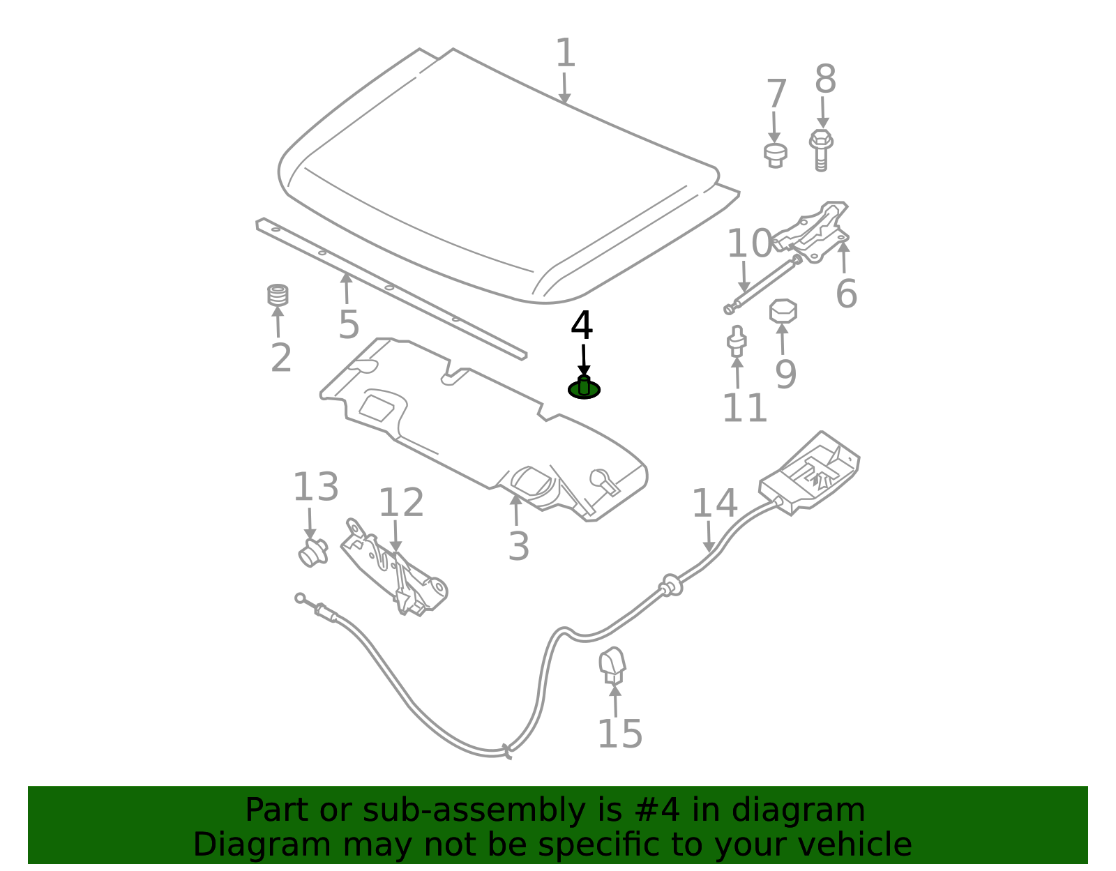 1985-2025 Nissan Hood Insulator Clip S13 S14 R31 R32 R33 R34 Z32 65846 ...