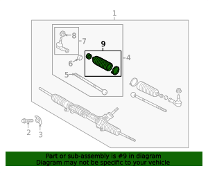 Genuine Boot Kit for 2005-2016 Land Rover | Land Rover Part# QFW500010 ...