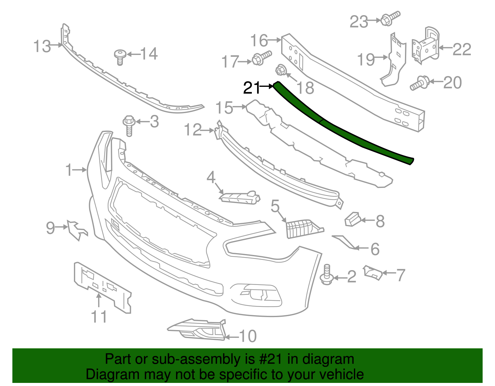 62658-4GA0A - Lower Reinforced 2014-2020 Infiniti | Infiniti Wholesale ...