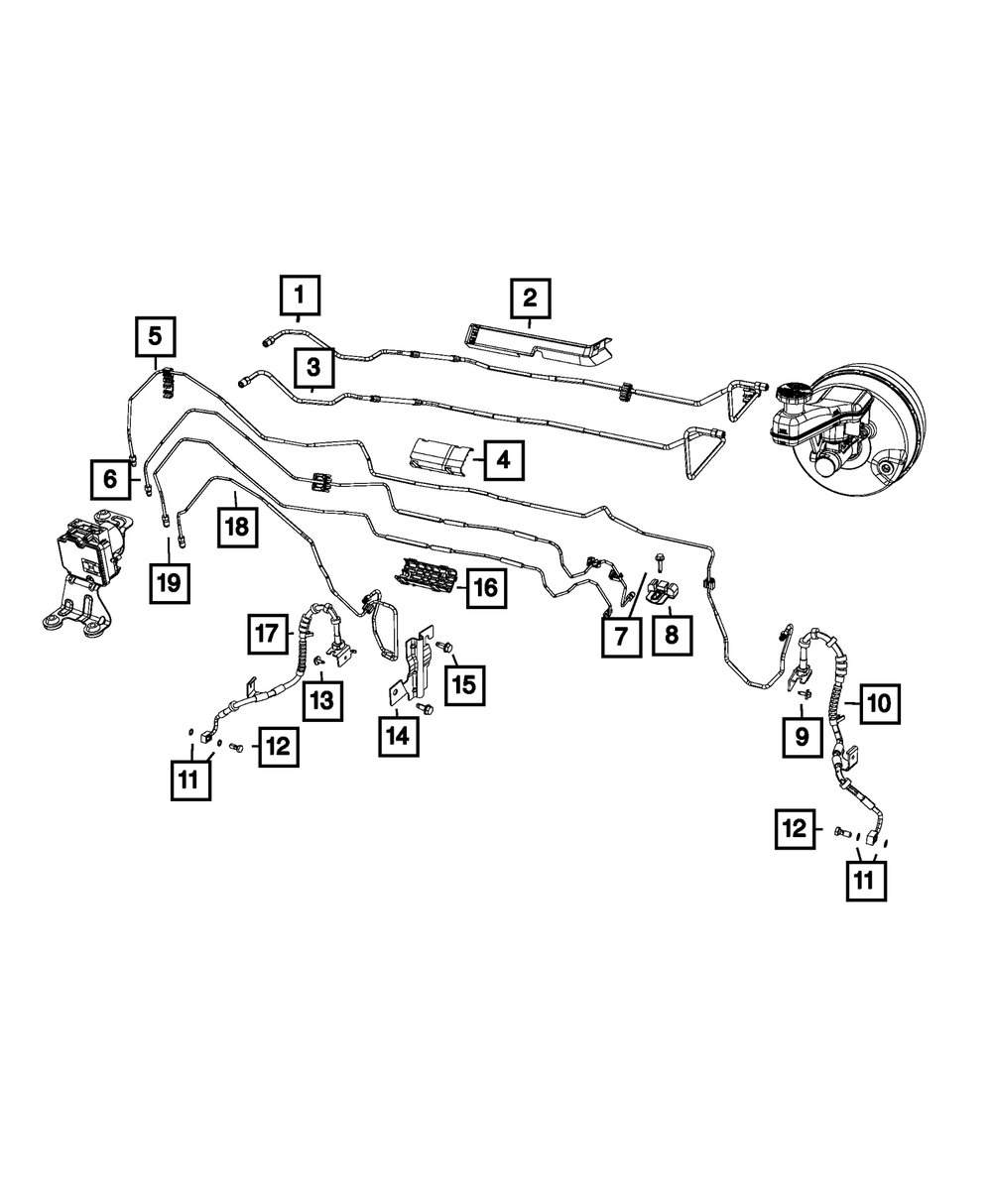 6502114 - Brake Hose To Caliper Gasket 2001-2026 Mopar | Mopar ...
