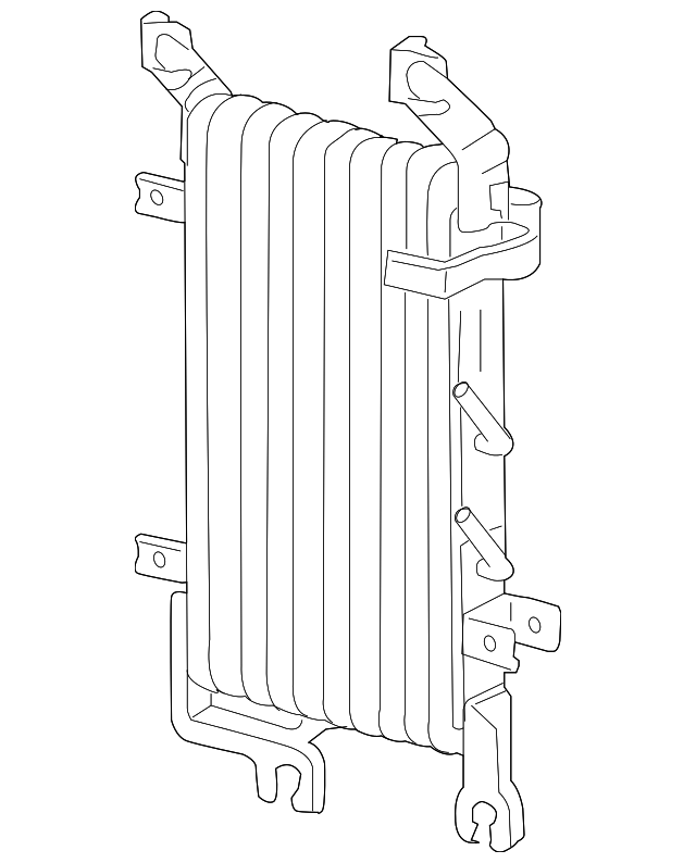 2008-2021 Toyota Land Cruiser Trans Cooler 32910-60161 | Toyota Parts ...