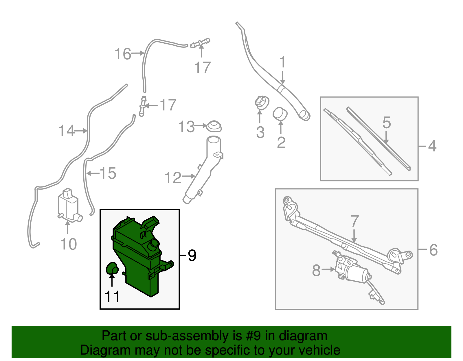98620 2K000 - Reservoir Tank 2010-2011 Kia Soul | Kia.Parts Store