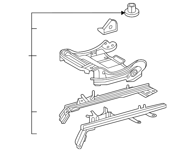 OEM 2020-2025 Toyota Highlander Frame Assembly Part # 79102-0E100 ...