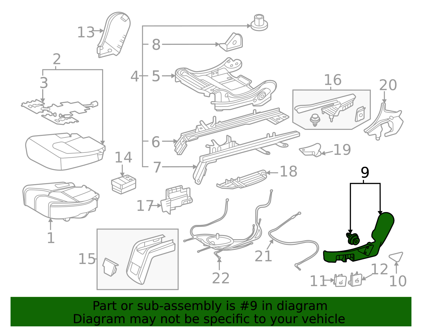 2020-2024 Toyota Highlander Outer Side Panel 71826-0E090-B0 | Toyota ...