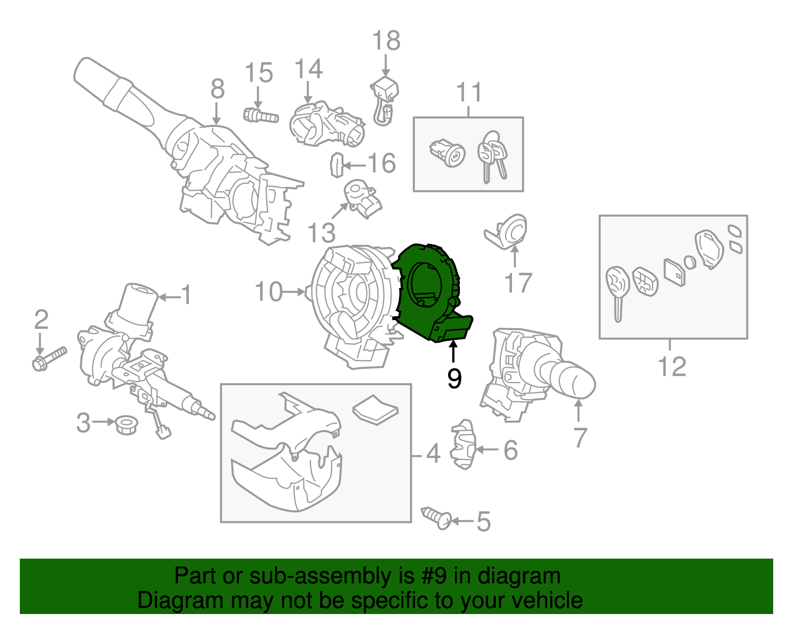 2013-2020 Subaru BRZ Position Sensor 27549CA001 | Subaru Parts Guys