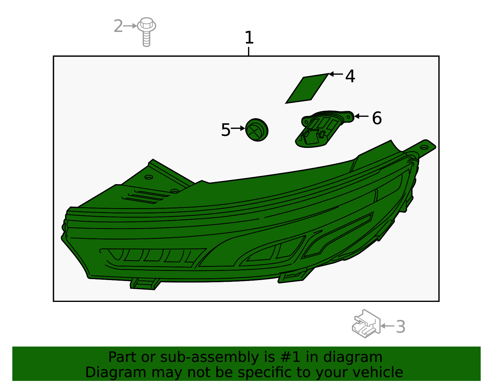 2020-2022 Hyundai Palisade Daytime Run Lamp 92207-S8010 | OEM Parts Online
