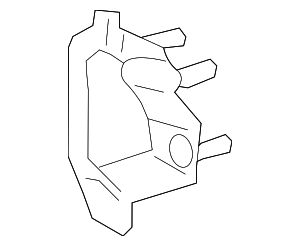 58324-48050 - Rear Body Panel Reinforcement - 2008-2013 Toyota ...