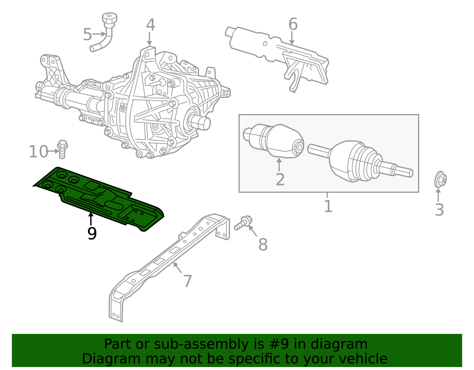 2013-2025 Ram Skid Plate 68089777AB | Mopar Parts Canada