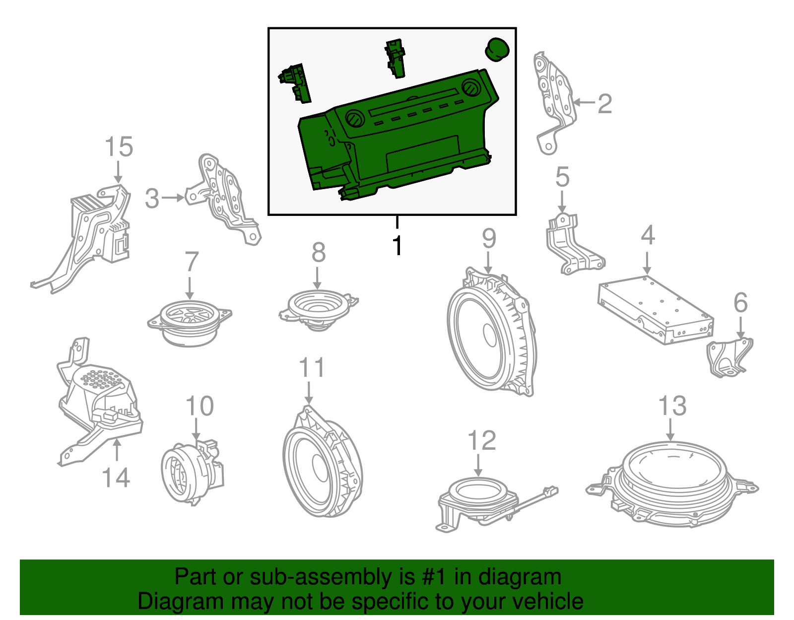 86120-24A10 - High-Quality Radio Control Unit for 2019-2020 Lexus ...