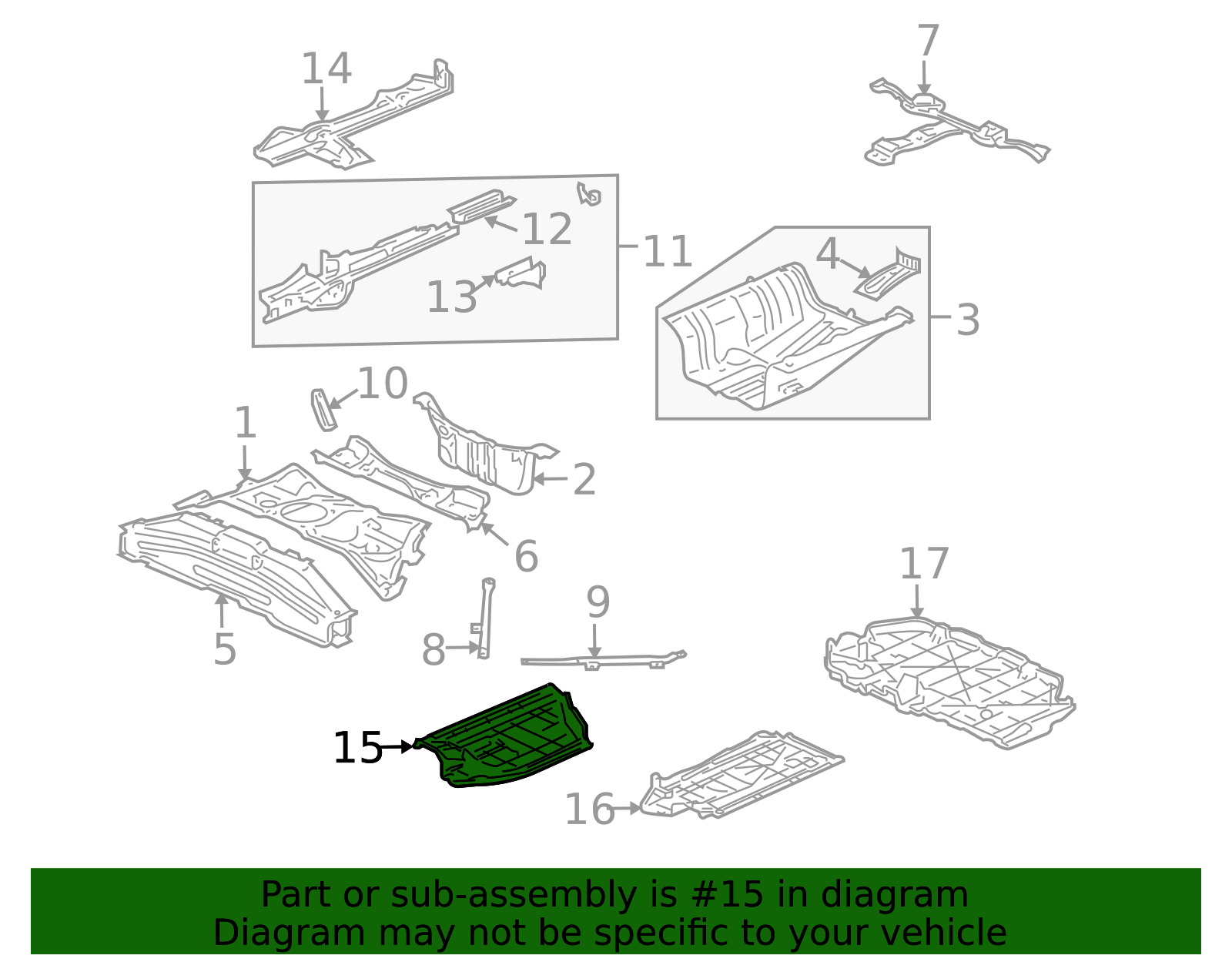 74650-TM8-A01 - High-Quality Floor Pan Splash Shield for AutoNation Parts