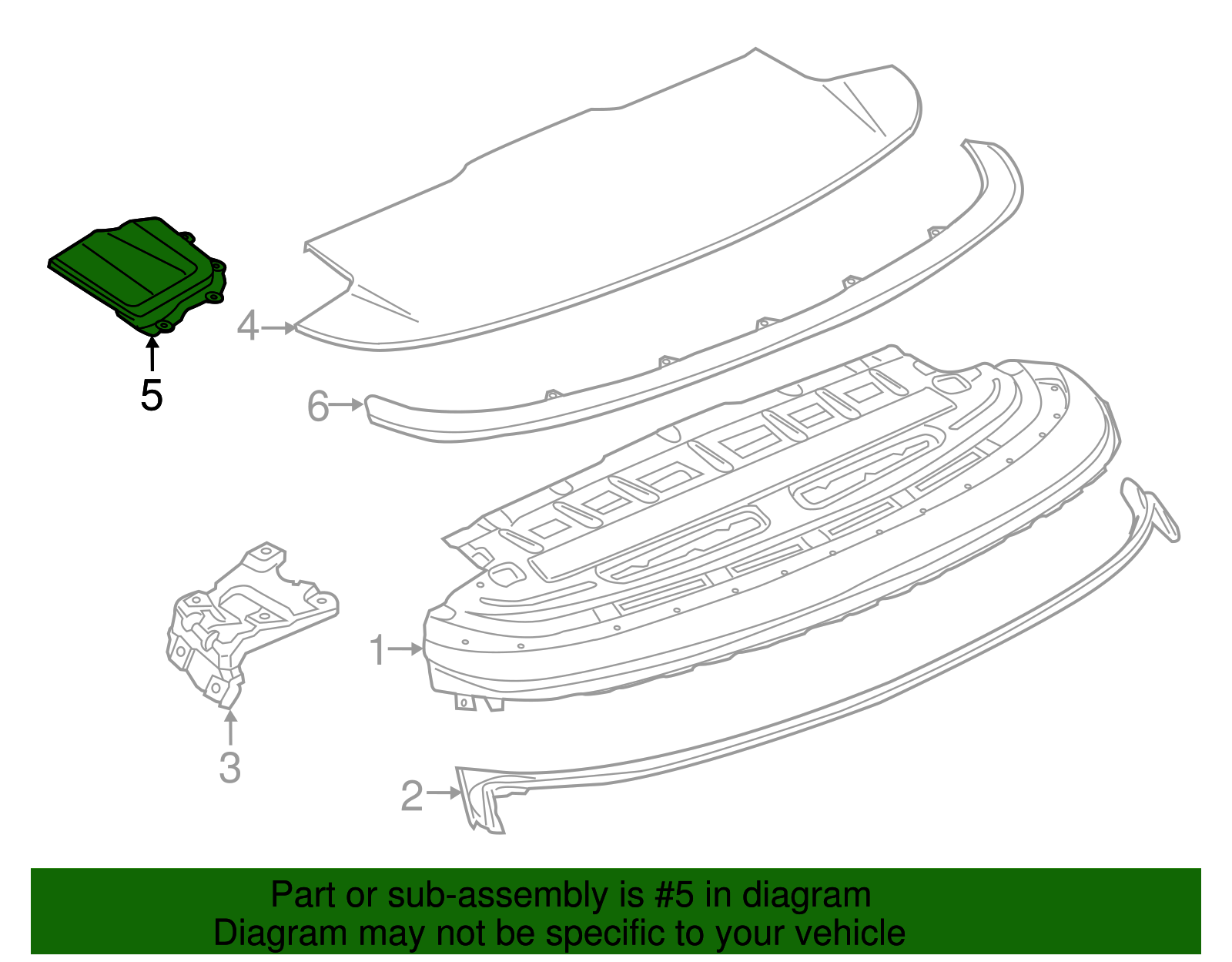 54-37-5-A19-AB1 - 2014-2020 BMW - Flap | BMWPartsHub