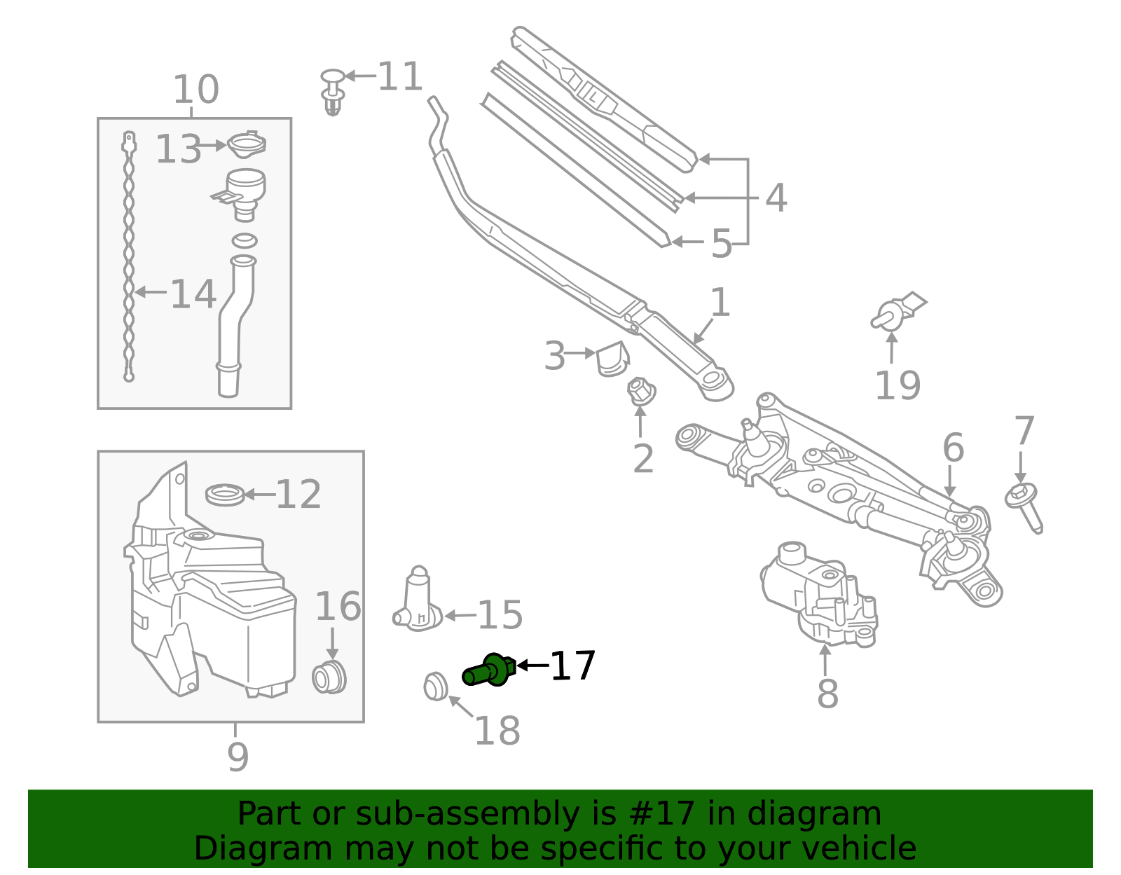 85397-30400 - Level Sensor - 2008-2025 Toyota | OEM Genuine Toyota Parts