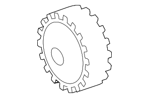 1998-2004 Volkswagen Crankshaft Gear 038-105-263-E | OEM Parts Online