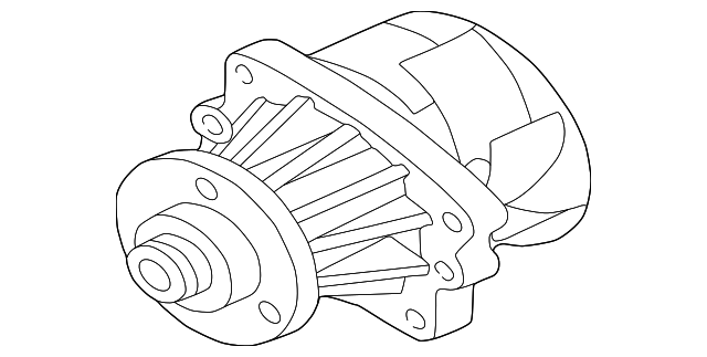 11517509985 - 1991-2006 BMW Water Pump Assembly (11-51-7-509-985) | BMW ...