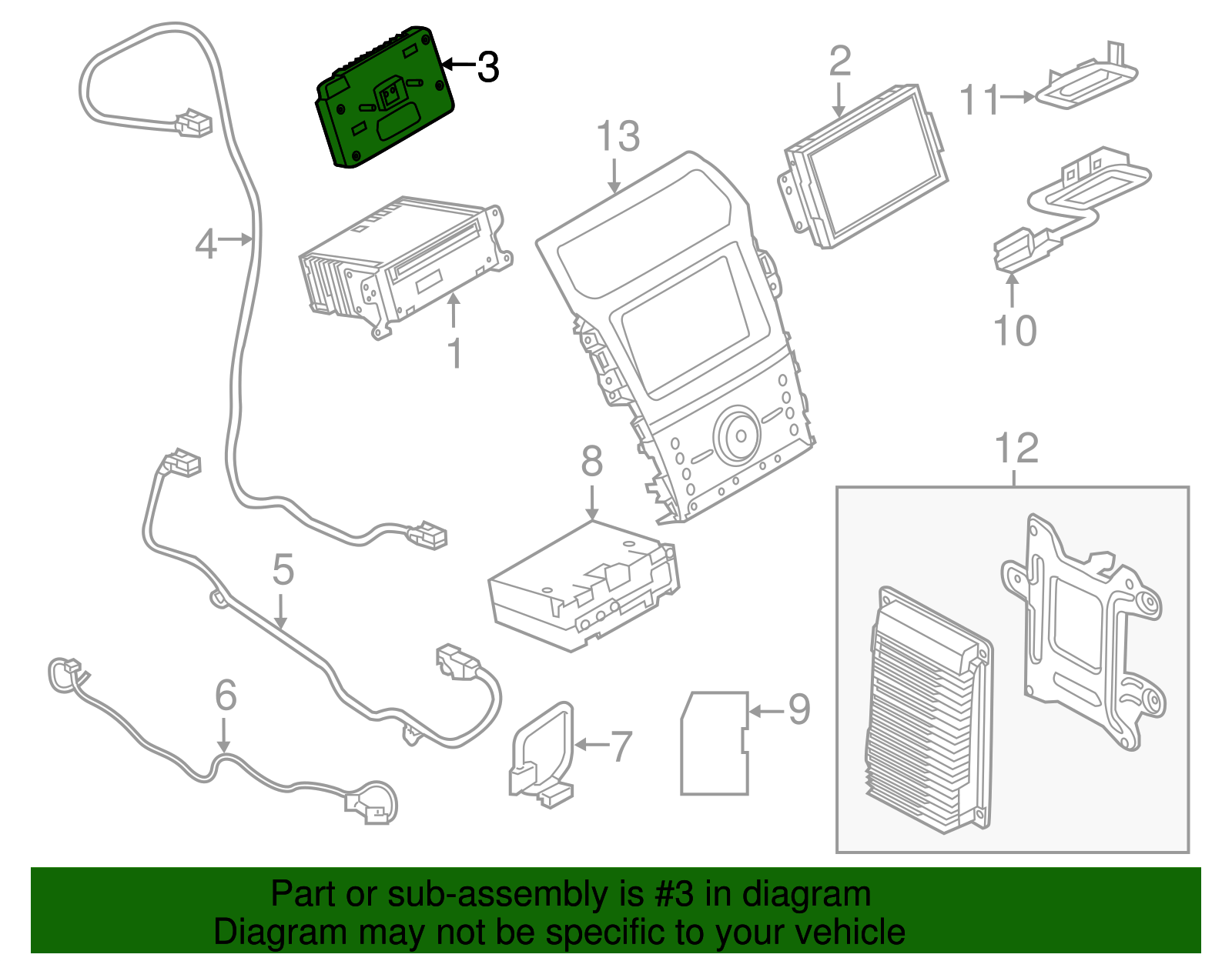 2014-2018 Ford Control Module EA5Z-14D212-DA | OEM Parts Online