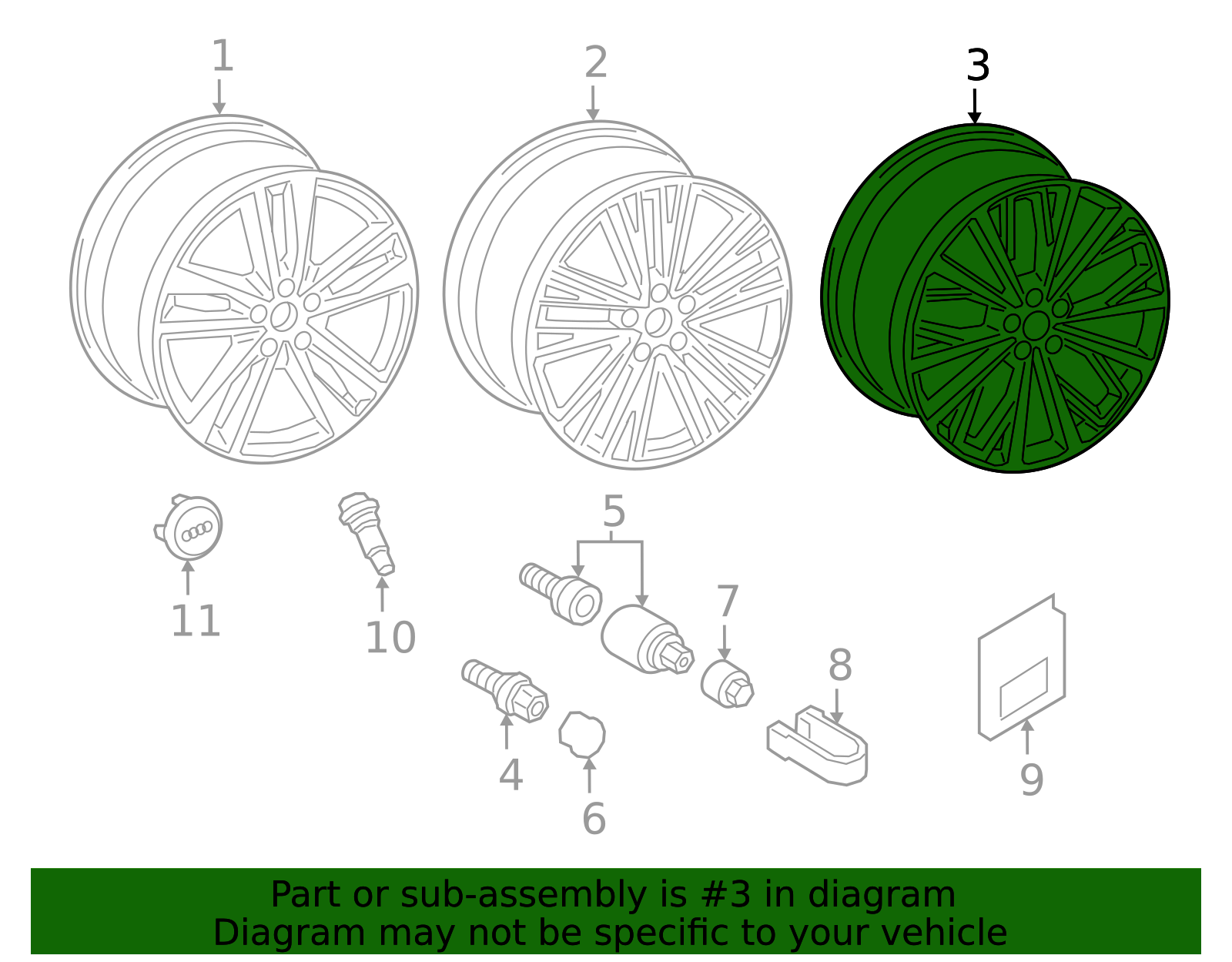 4K0-601-025-AP - Wheel, Alloy 2020-2021 Audi S6 | Audi OEM Parts Guy