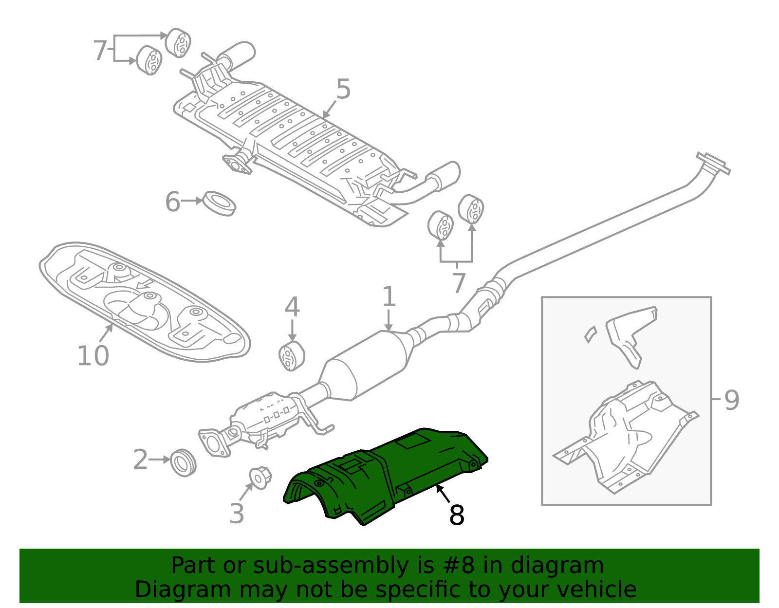 BDTS-56-441A - Front Shield 2019-2025 Mazda | Mazda Parts.US
