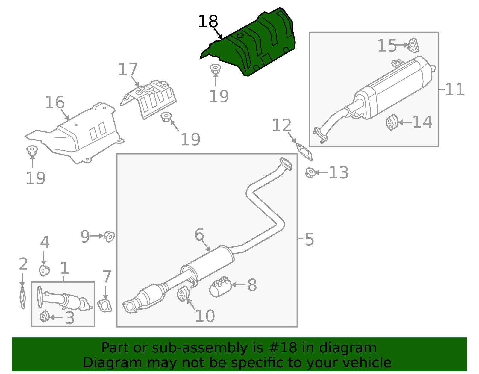 Exhaust Heat Shield - OEM Thermal Protection | AutoNation Parts