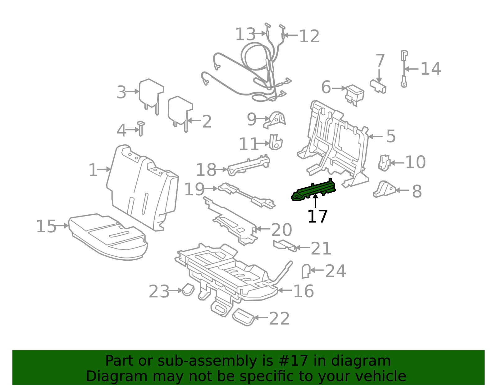 2008-2014 Scion xD 2008-2014 Scion xD - Seat Track 72170-52050 | Sparks ...