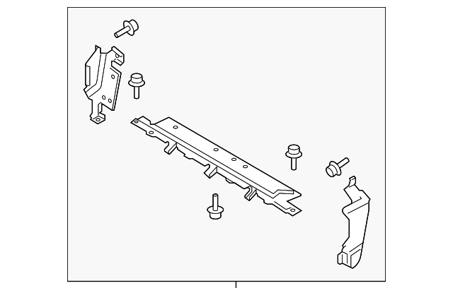 2018-2020 Ford F-150 | Upper Deflector | JL3Z-8327-C | Walls' Ford Parts
