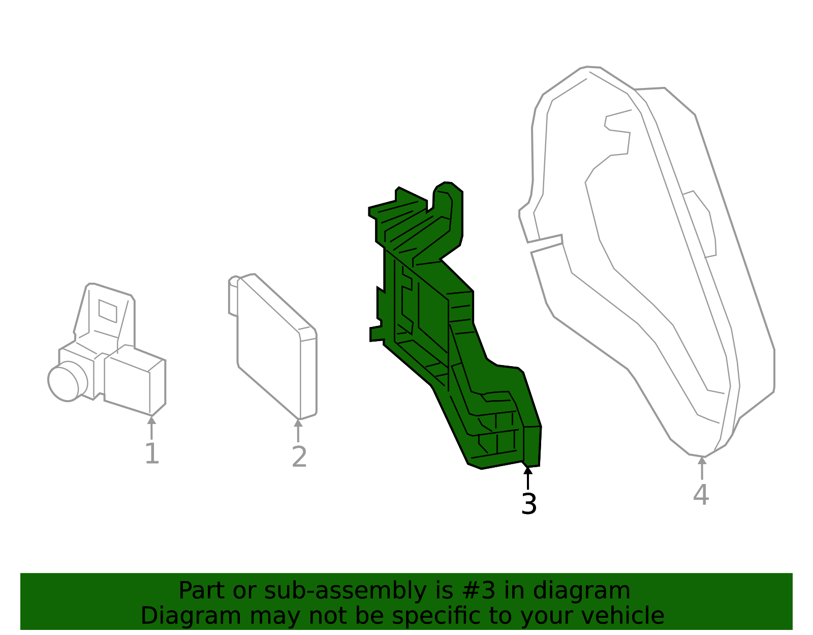 36936-TGV-A02 - High-Quality Bracket for 2021-2023 Acura TLX ...