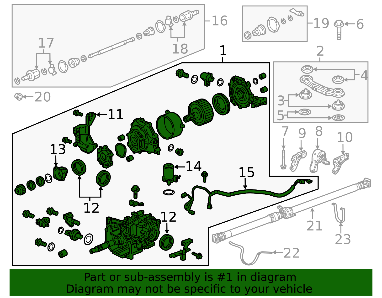 41200-R7L-030 - Differential Assembly Honda Parts Online