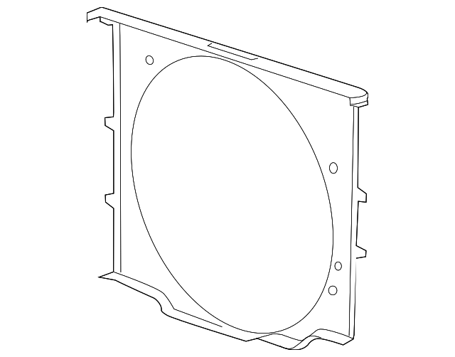 2017-2019 GM Engine Cooling Fan Upper Shroud 84311333 | Capital Chevy Parts