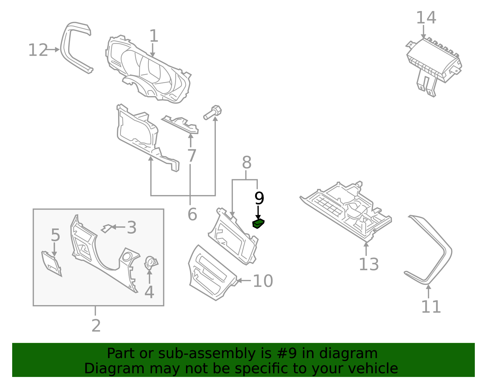 84747-2L000 - Wheel Opening Molding Clip 2010-2025 Kia | Kia.Parts Store