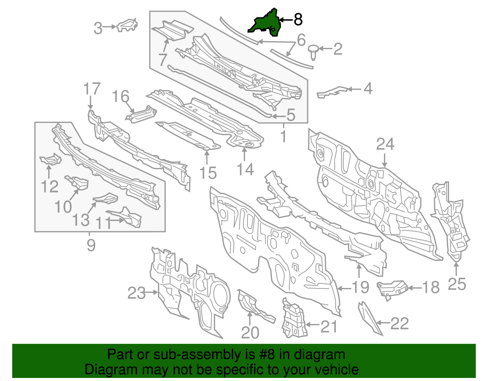 Genuine Toyota Seal part# 55734-47080 for 2016-2022 Toyota | Ourisman ...