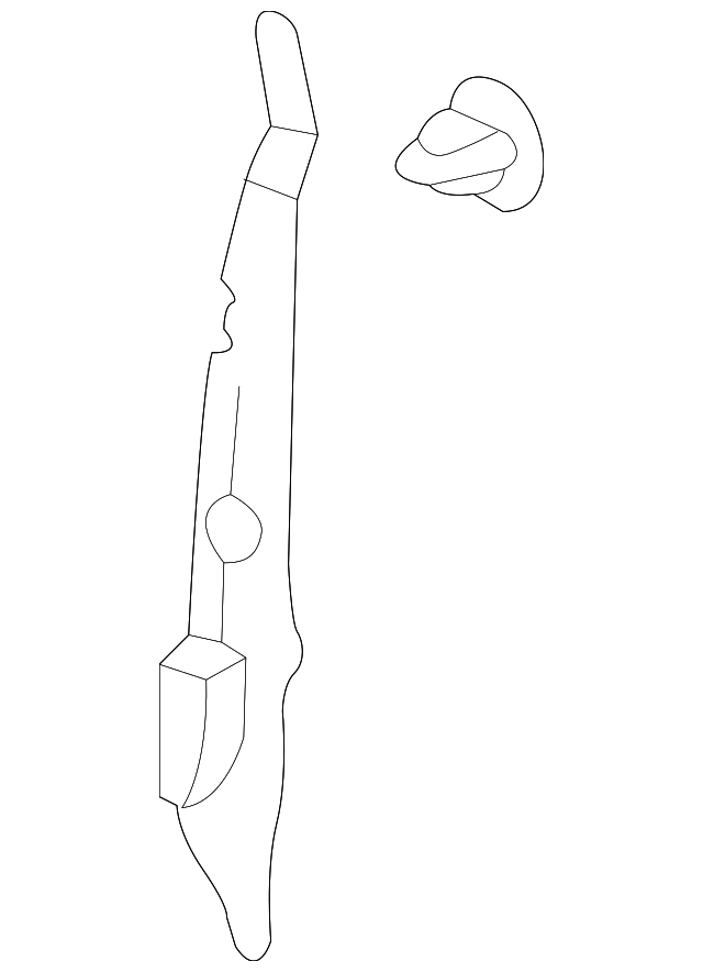 2003-2009 Toyota 4Runner Protector 53827-35031 | Toyota Parts Center