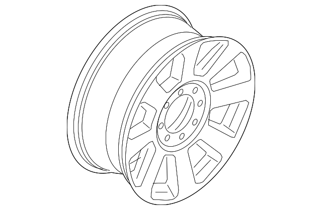 2017-2022 Ford Wheel, Alloy HC3Z-1007-J | Miracle Ford Parts