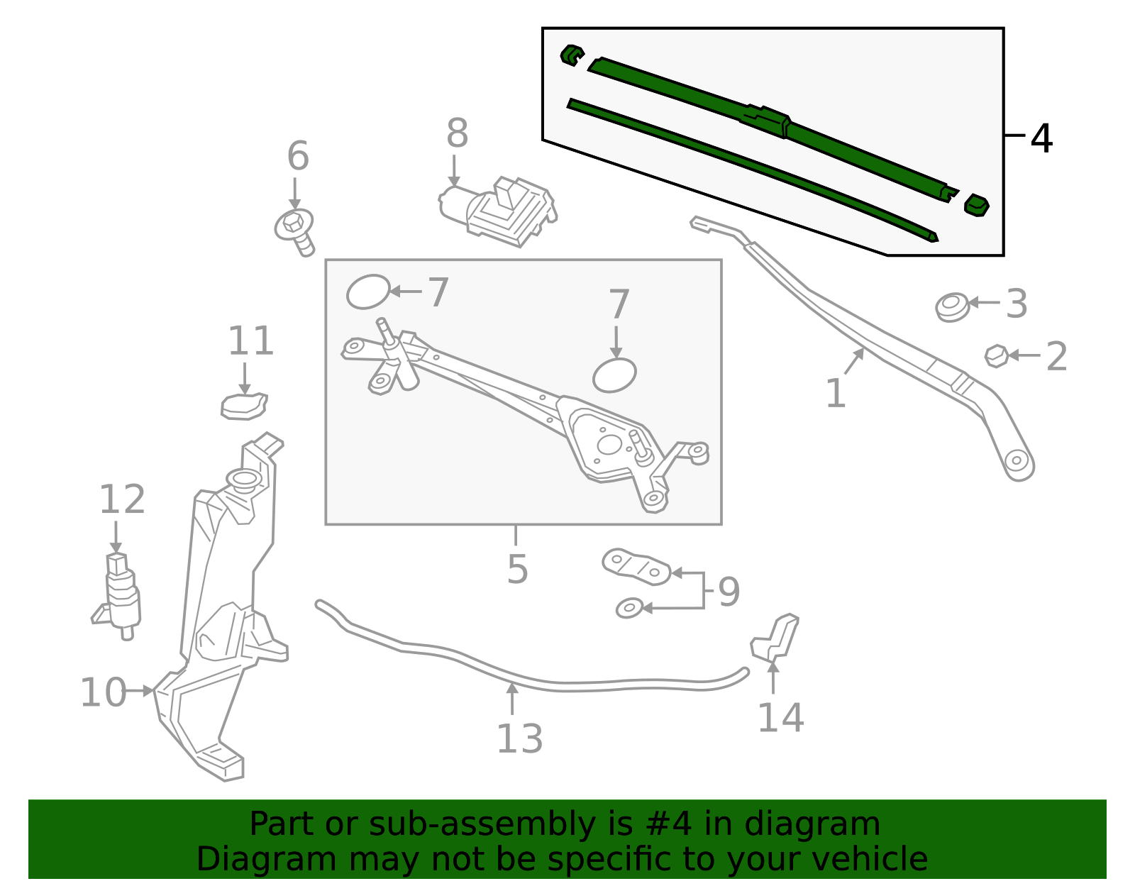2019-2025 Acura RDX Wiper Blade 76620-TJB-A02 | OEM Parts Online