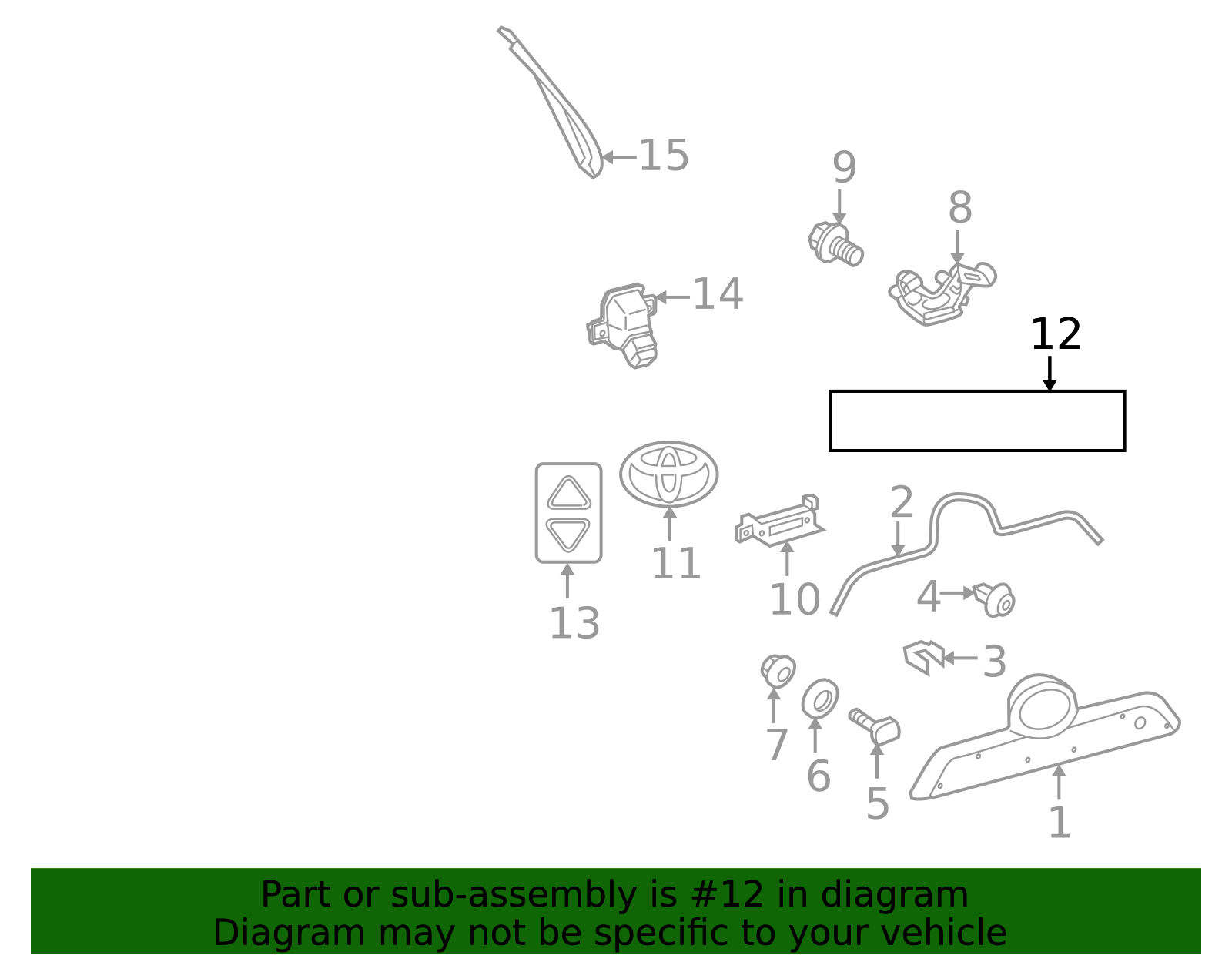 2019-2021 Toyota 4Runner Nameplate 75431-35070 | MotorMotor