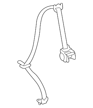 2004-2010 Toyota Sienna Lap & Shoulder Belt 73370-AE012-B0 | Freeman Toyota Partsa