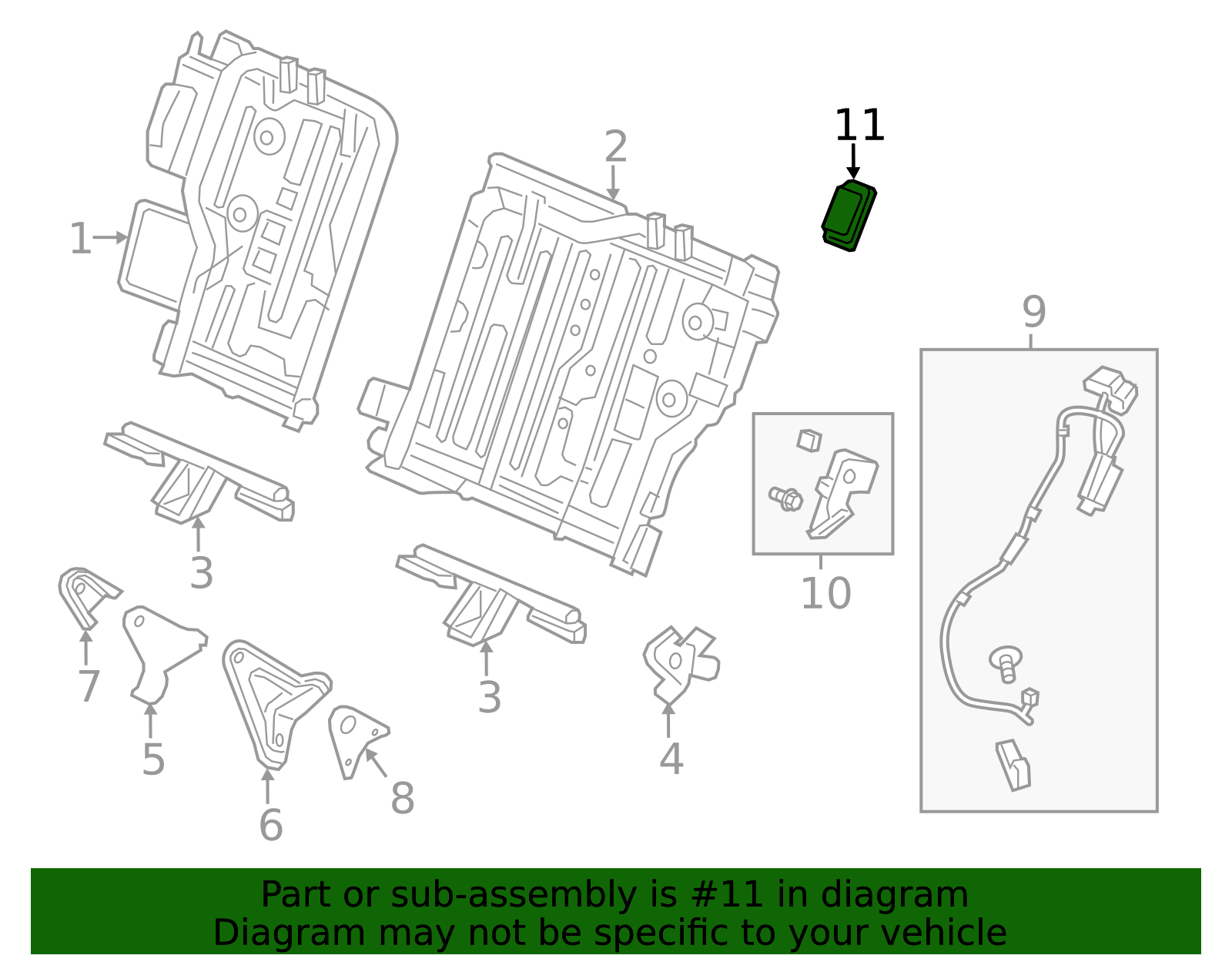 82123-TP6-A01ZH - High-Quality Anchor Cover for 2016-2018 Acura RDX ...