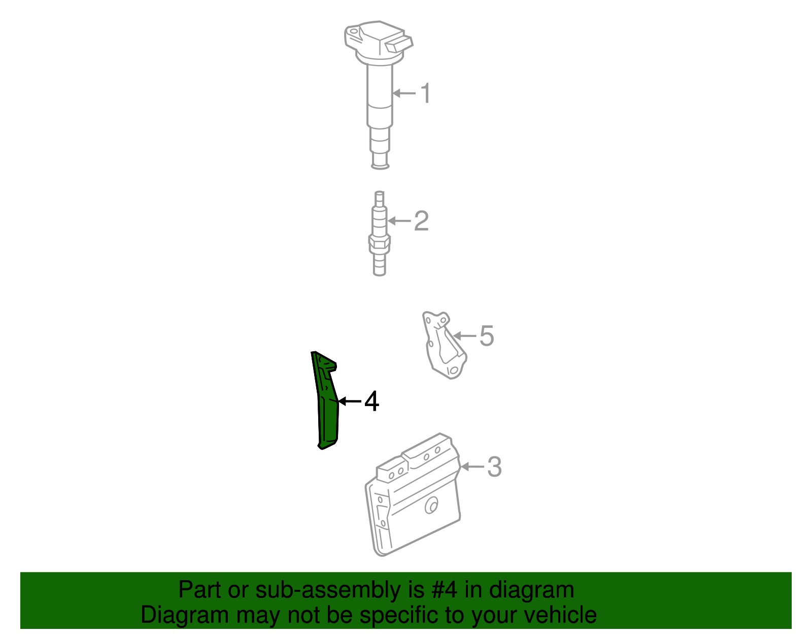 89667-02220 - High-Quality Engine Control Module Bracket for 2009-2013 ...