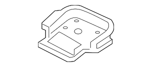 17A-813-761 - Package Tray Reinforced Plate 2019-2024 Volkswagen Jetta ...