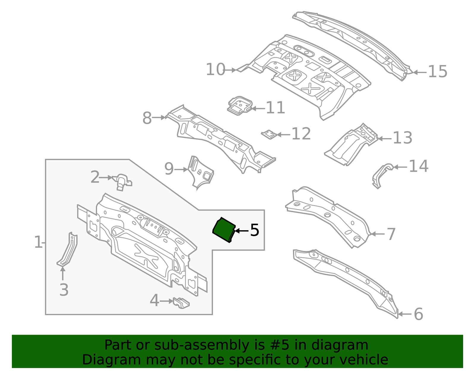 2019-2025 Volkswagen Jetta Reinforcement 17A-813-323 | QuirkParts