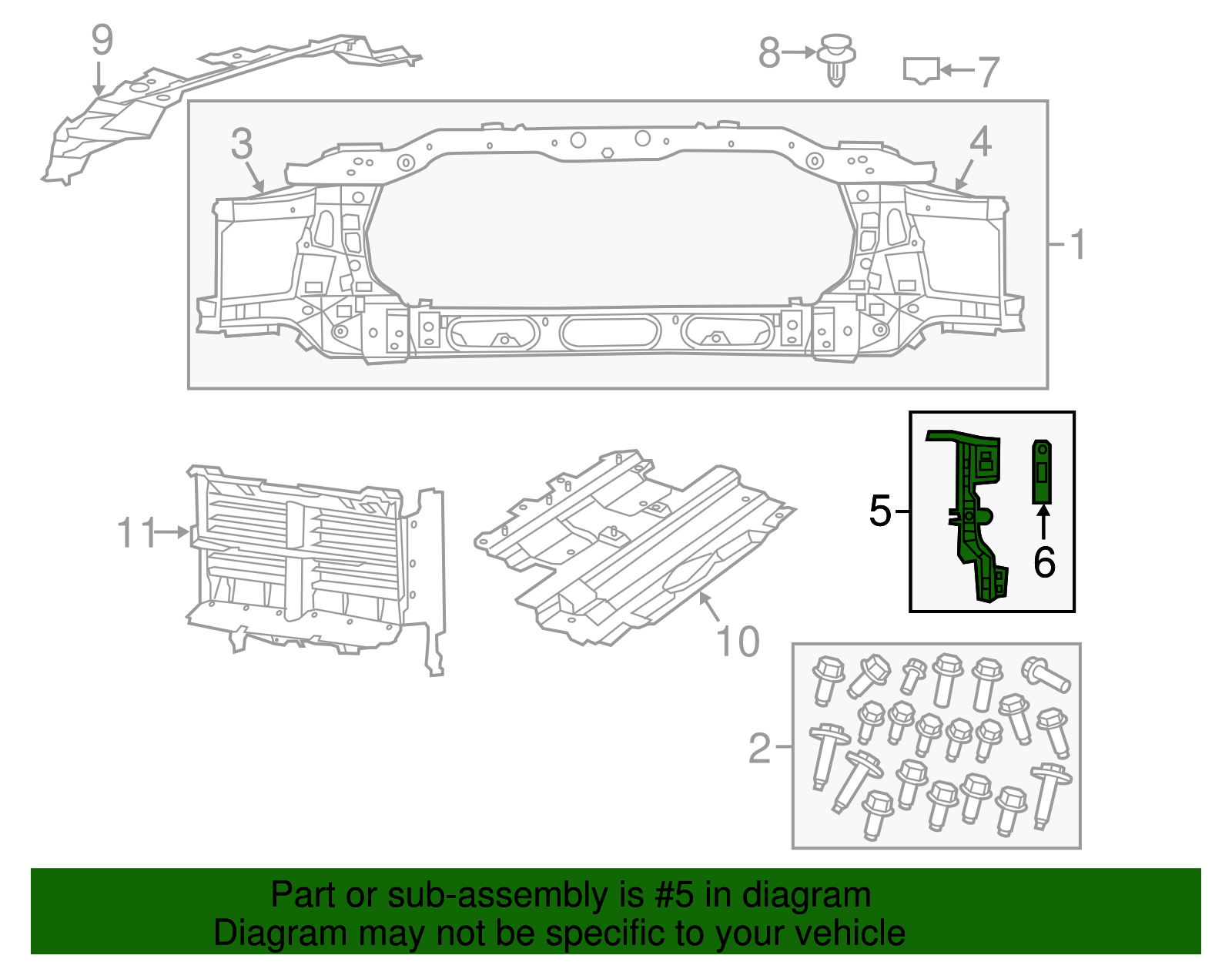 68222826AB - Bracket 2009-2024 Mopar | Canada Mopar Parts