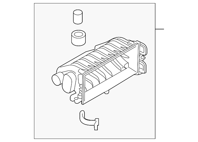 1500A404 - Air Cleaner Body 2014-2024 Mitsubishi | Mitsubishi Direct Parts