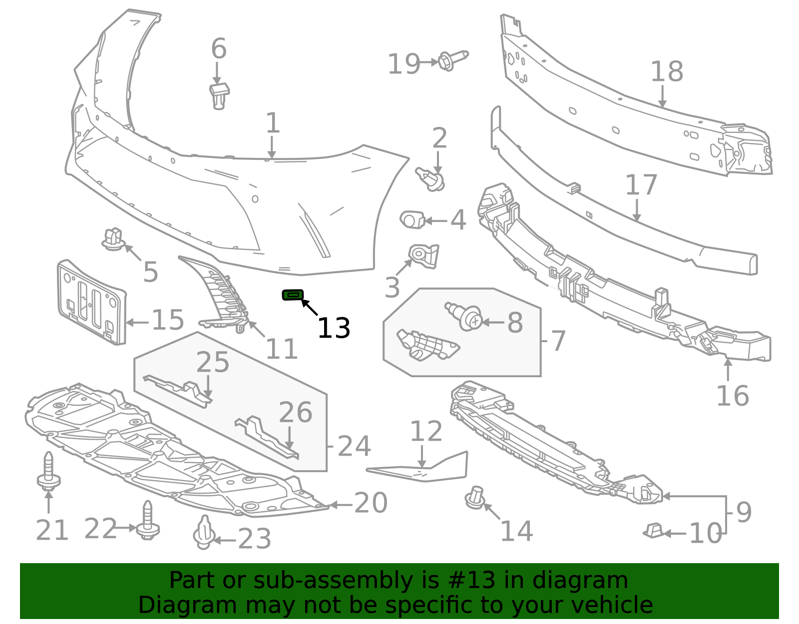 2025 Toyota Camry Lower Molding Retainer 52715-AQ010 | Toyota Parts Center