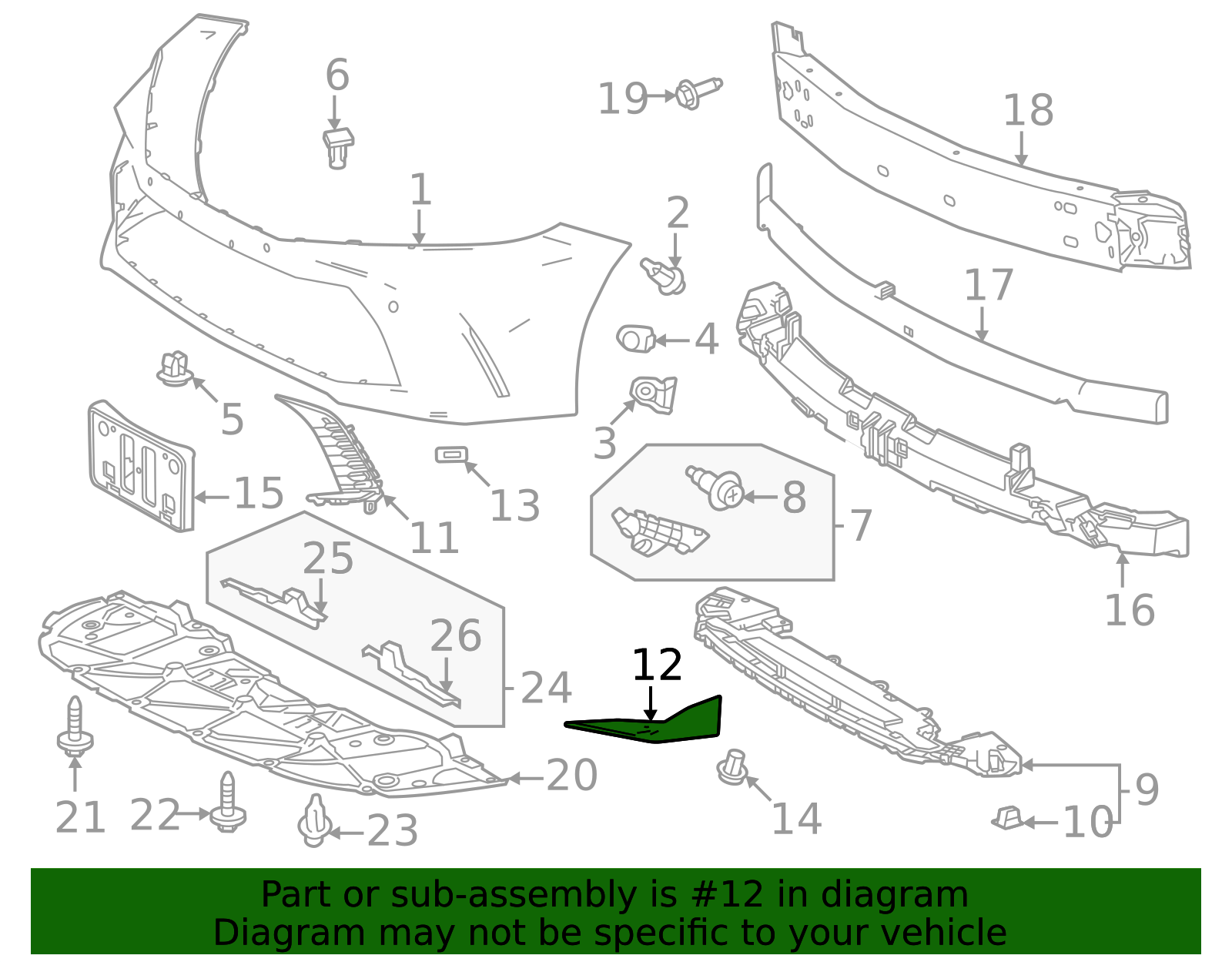 Bumper Trim 52713-AQ040 | OEM Parts Online