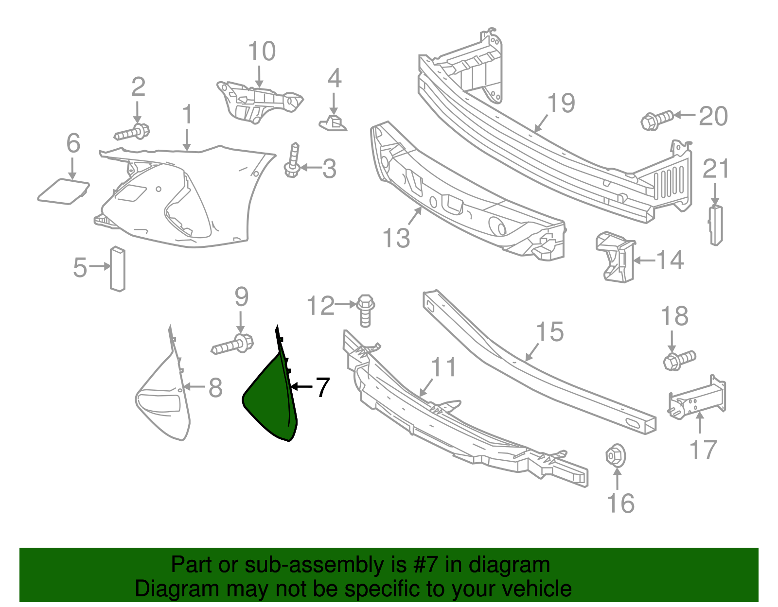 Genuine Toyota Prius Prime Fog Lamp Hole Cover 81482-47140 | Frontier ...