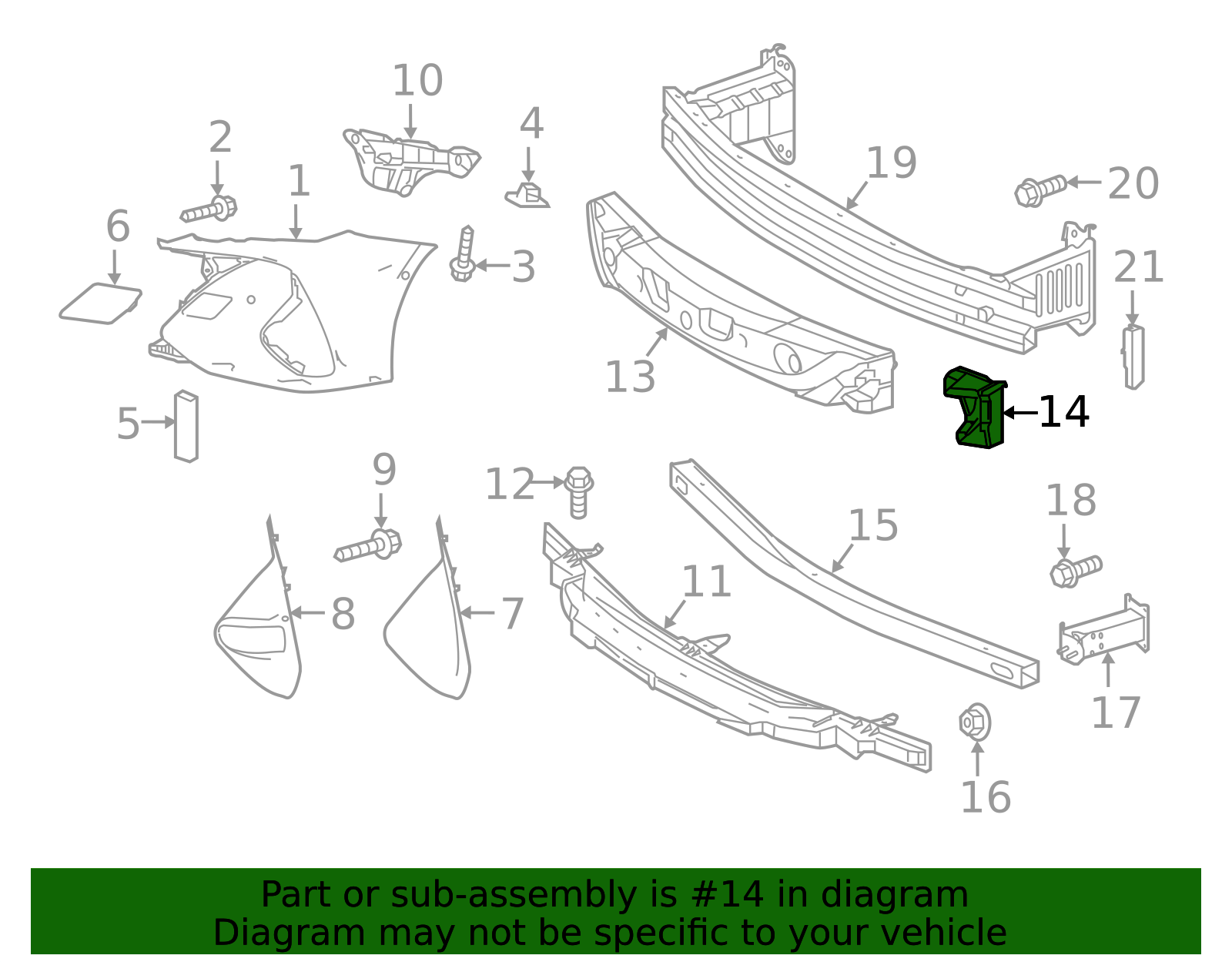 2017-2022 Toyota Prius Prime Outer Reinforced 52136-47040 | MotorMotor