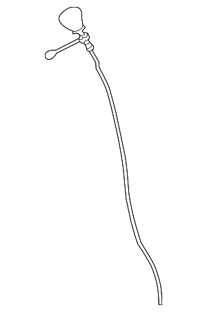 Genuine OEM Engine Oil Dipstick | 278-010-14-72-64 | Fits Select 2011 ...