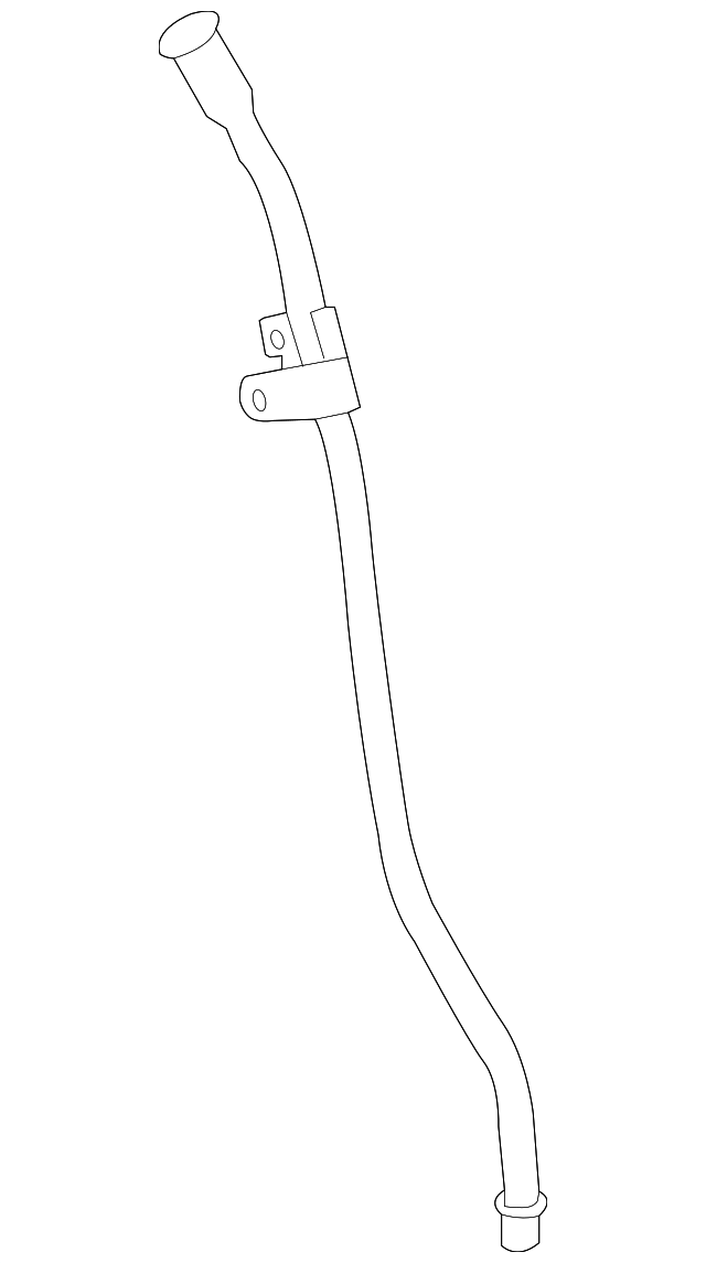 278-010-92-03 - Oil Dipstick Tube Mercedes-Benz USA Parts